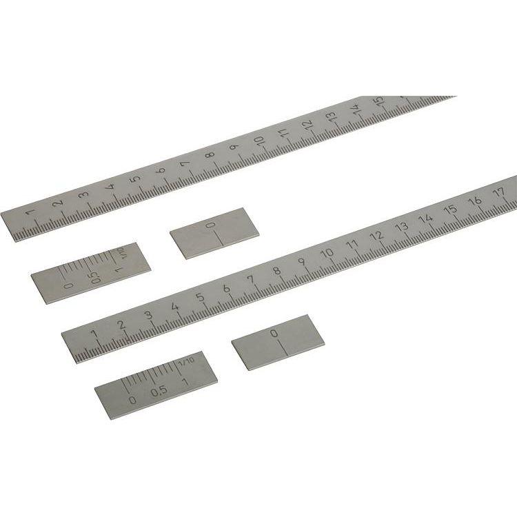 Stainless steel ruler - 21880 - norelem - Éléments standard mécaniques
