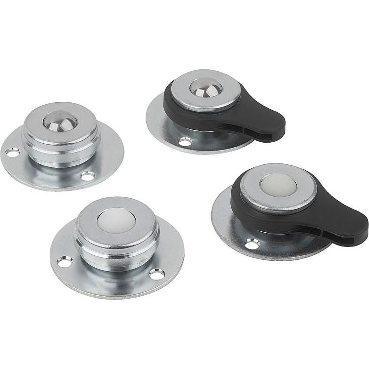 Stainless steel ball transfer unit - 95161 - norelem - Éléments ...