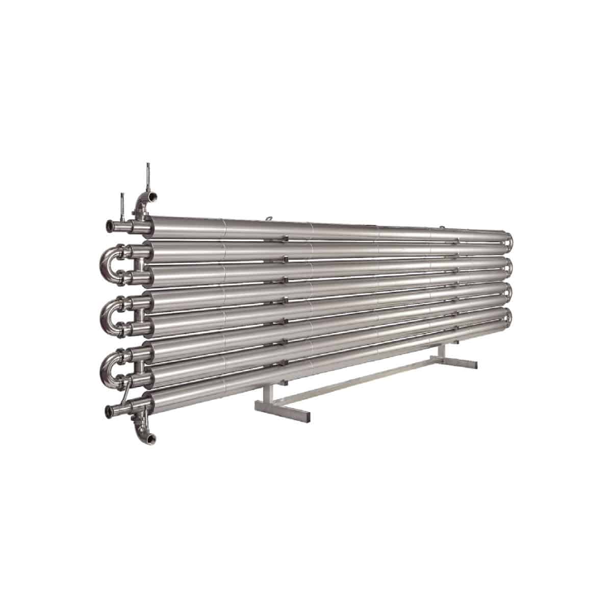 Tube-tube heat exchanger - STT series - VLS Technologies - water/water ...