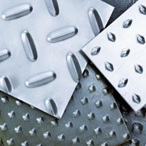 Embossed sheet metal - EM series - RMIG - decorative / metal