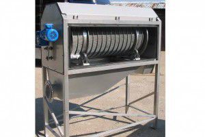 Drum screen - Inlet Industrial Drum Screen - WPL Ltd - Sewage Treatment ...