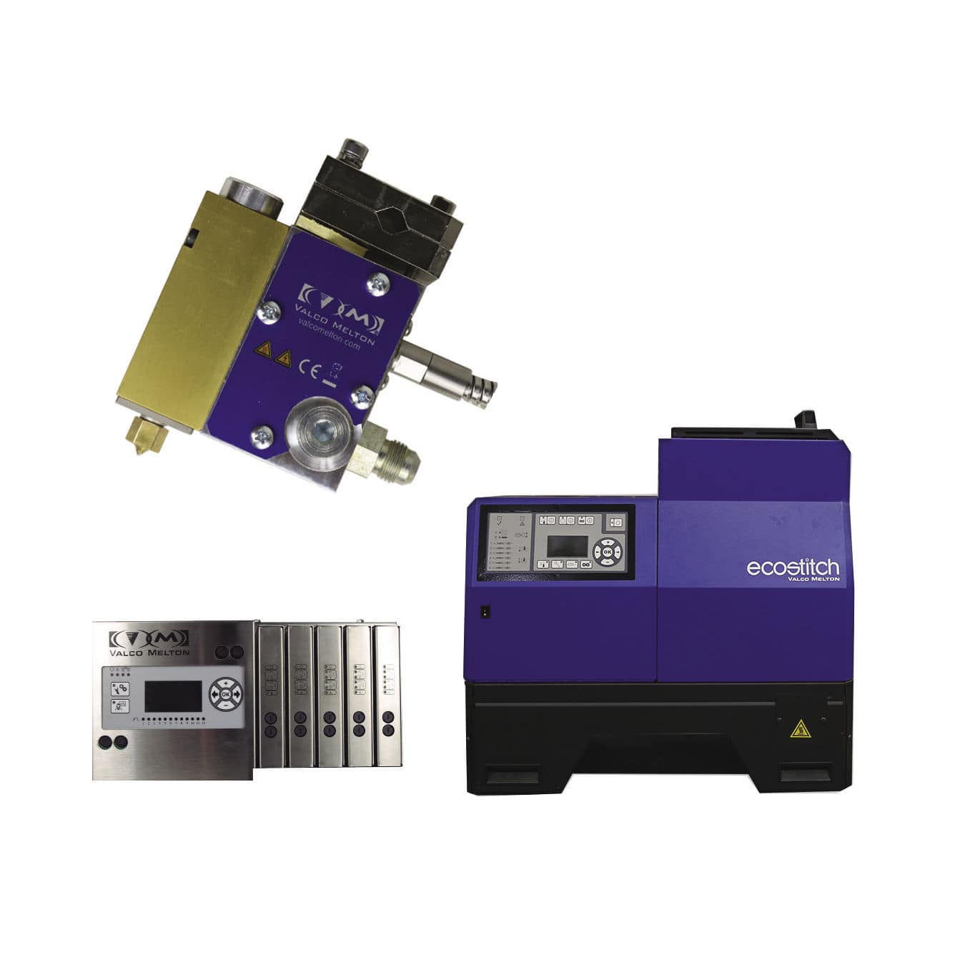 Hot-melt glue dispensing machine - EcoStitch™ - Valco Melton