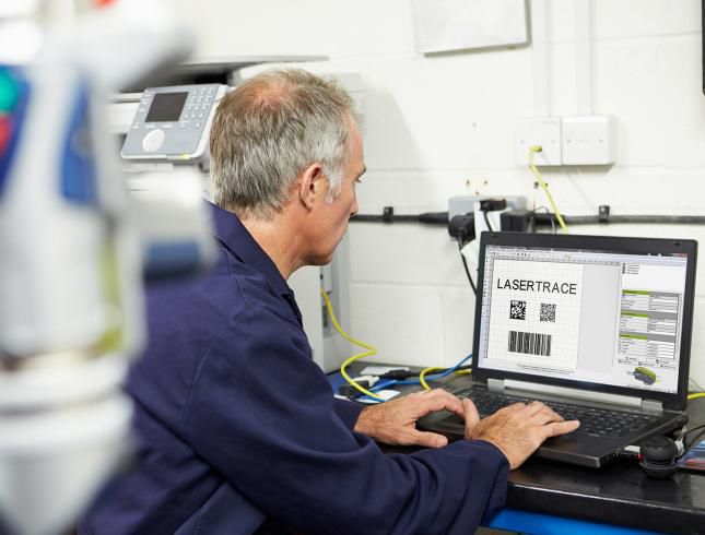 Piloting software - Lasertrace - Gravotech - industrial / for marking