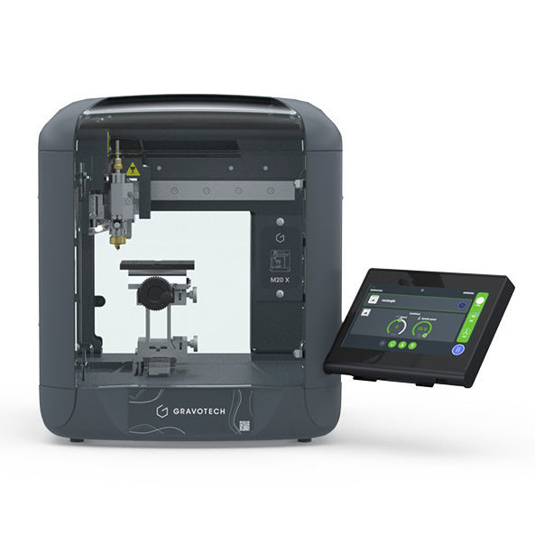 Mechanical engraving machine - M20 X - Gravotech - metal / plastic / stone