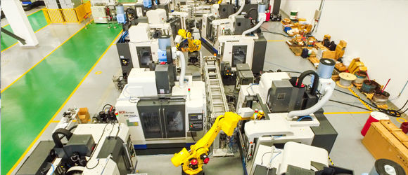 Automatic production line - NEWAY CNC EQUIPMENT (SUZHOU) CO., LTD - robotic