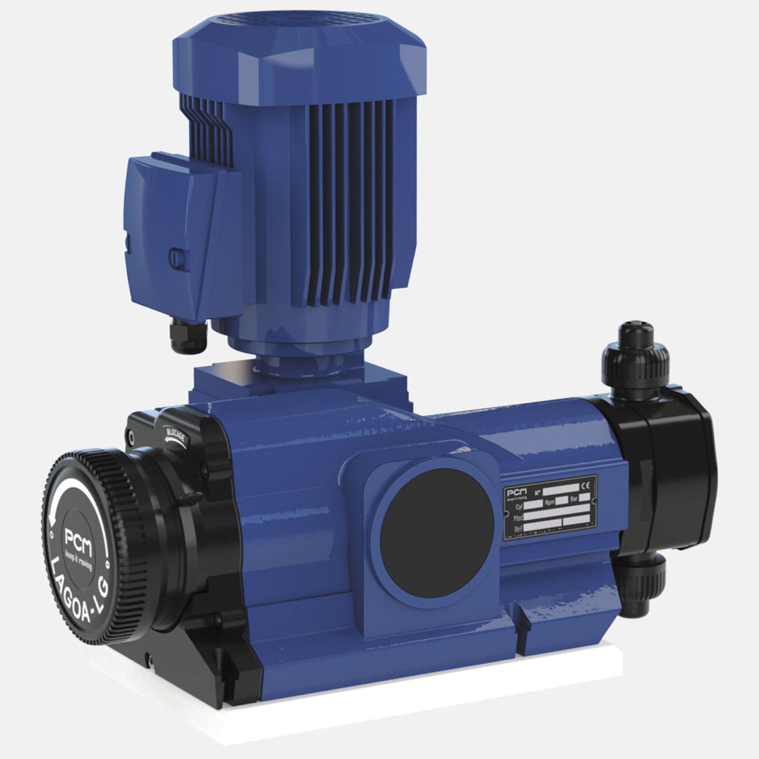 Reciprocating pump - PCM Lagoa - PCM - for wastewater / electric ...