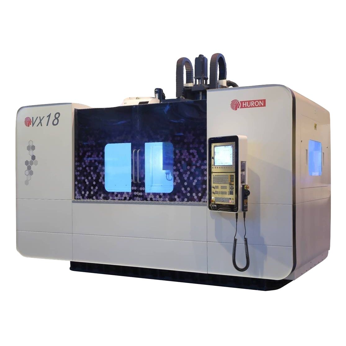 3-axis CNC milling center - VX 18 - HURON - vertical / 40 tools / compact