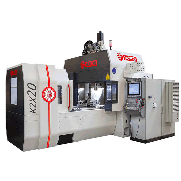 3-axis CNC milling center - K2X 20 - HURON - vertical / for aluminum ...