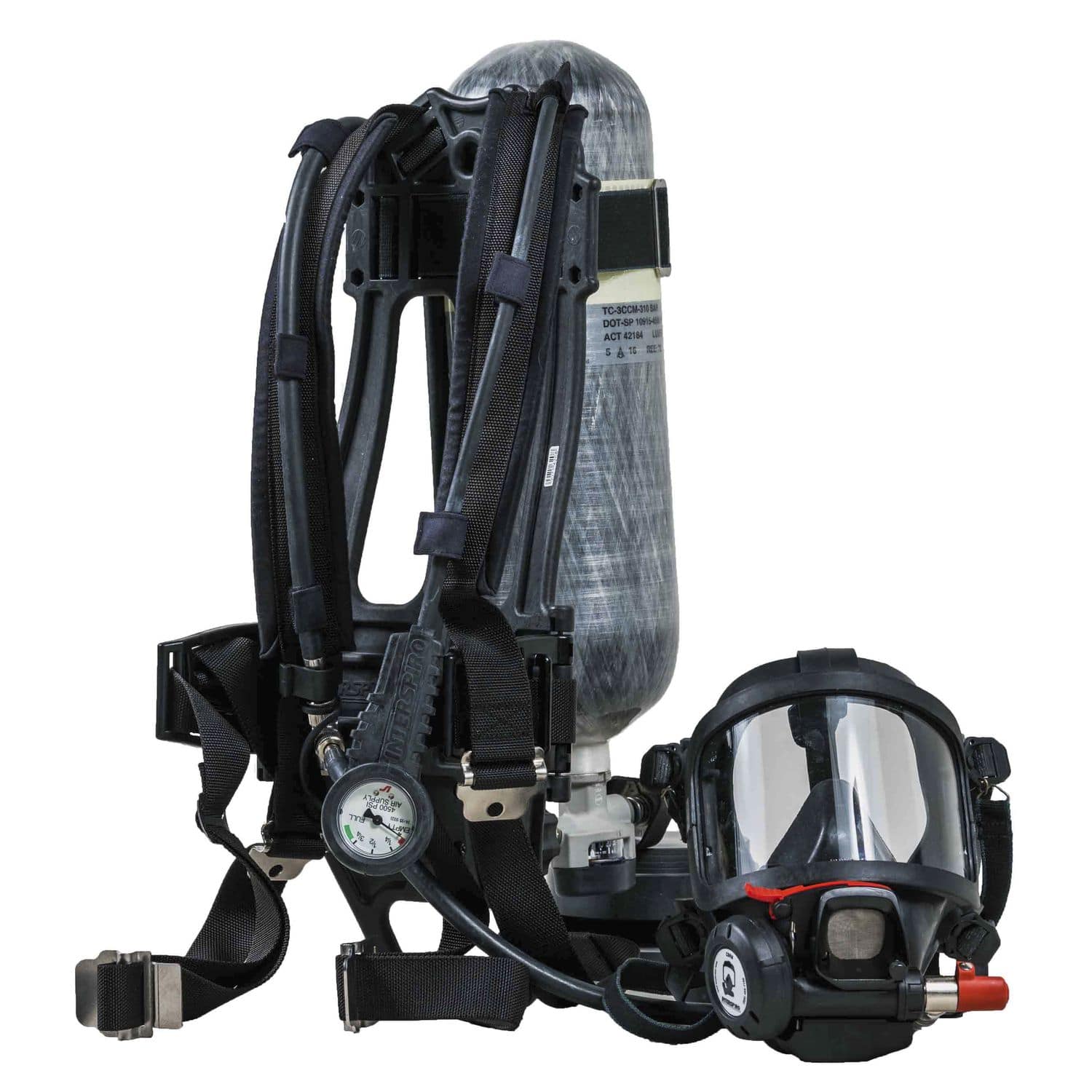 Helmet with respirator - SPIROMATIC 90USA - Interspiro