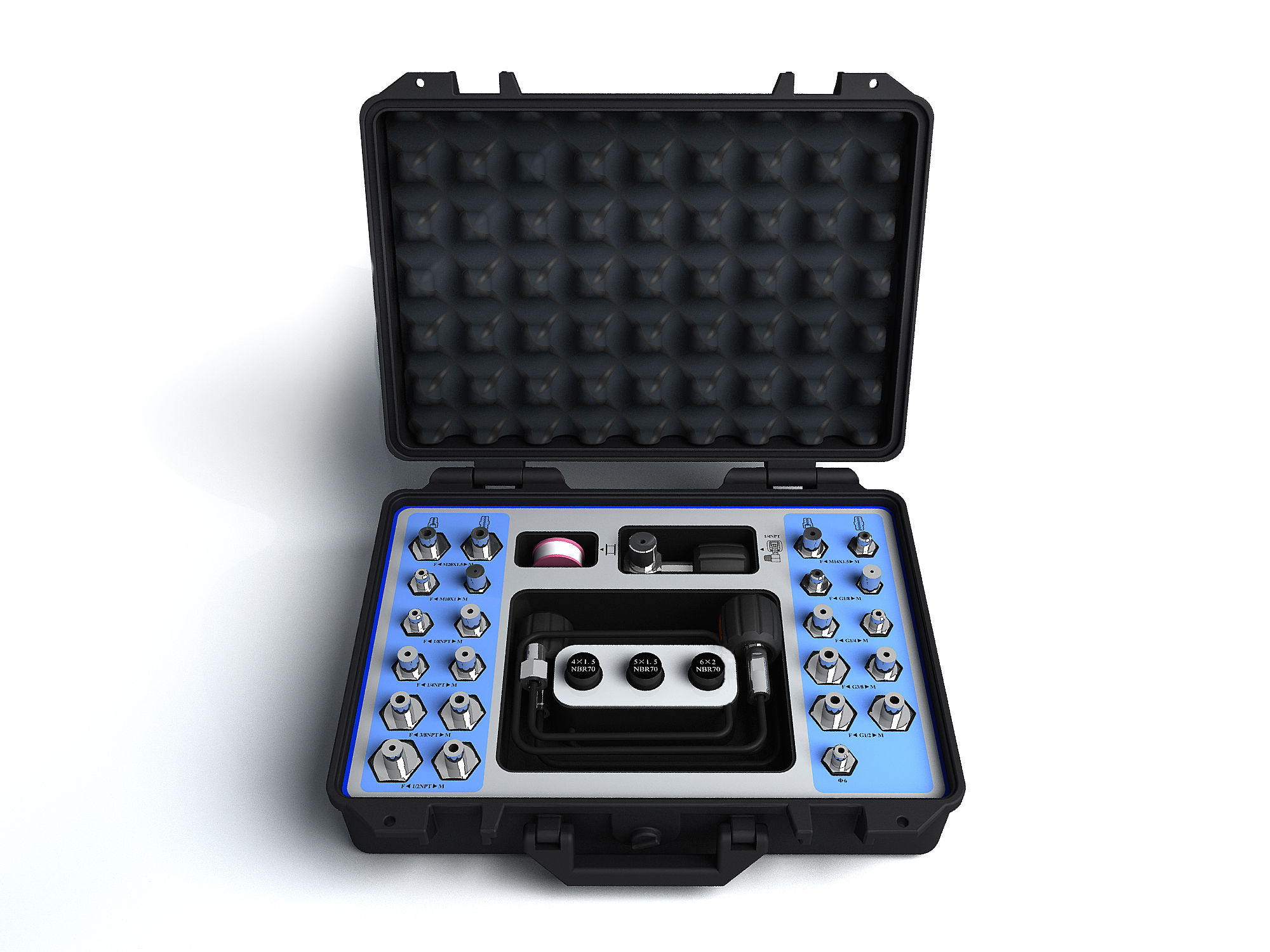 Pressure calibration universal connection kit - Additel 102 - Additel ...