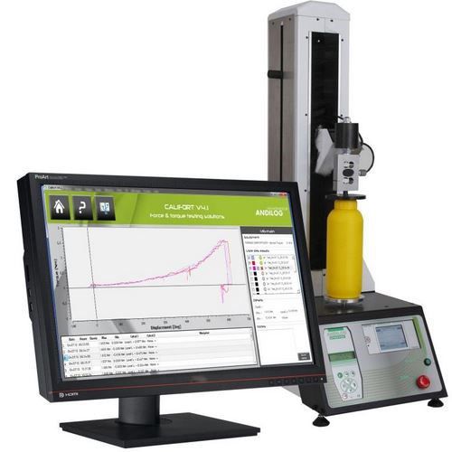 Displacement force test bench - STENTOR II CC - ANDILOG Technologies ...