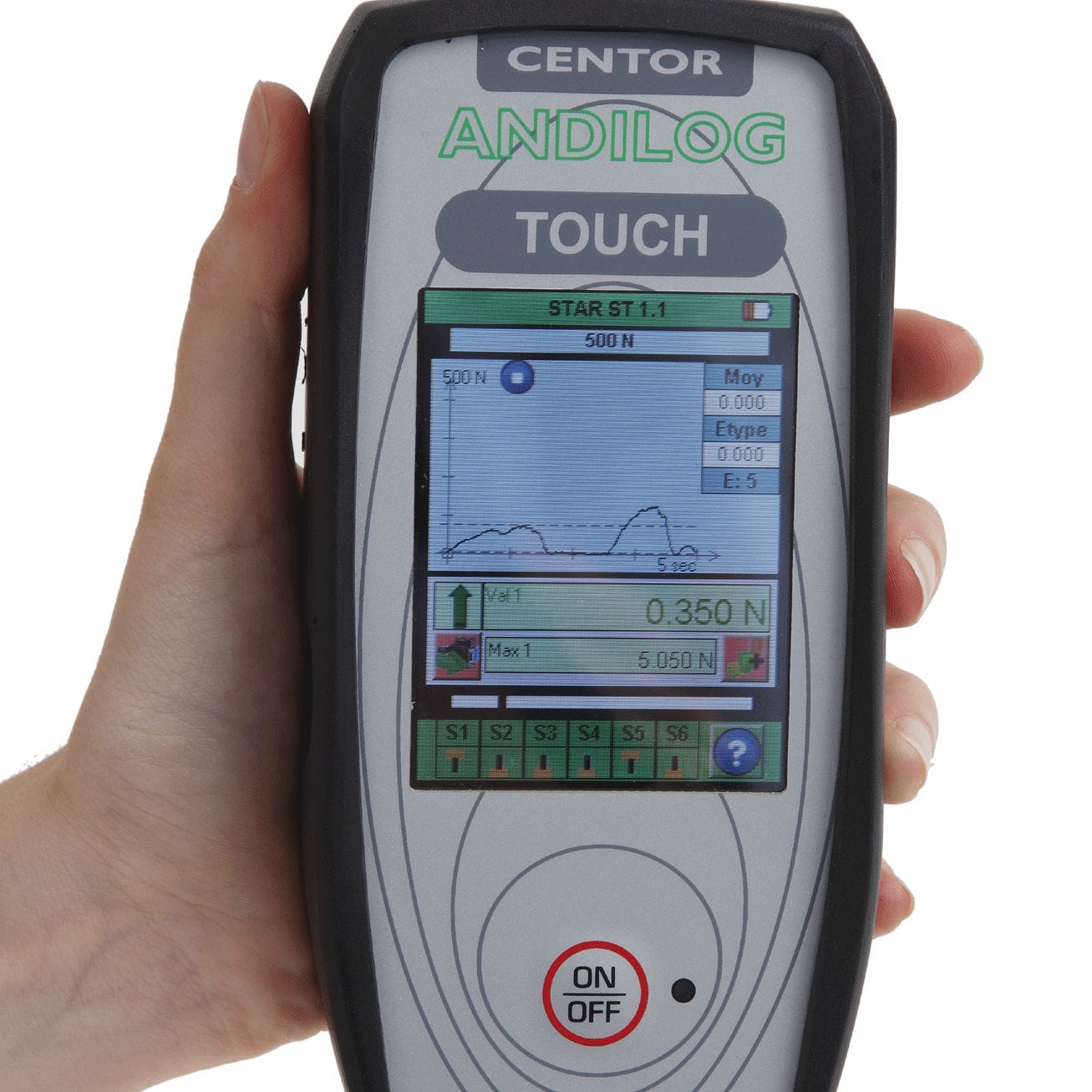 Digital dynamometer - CNR CT - ANDILOG Technologies - portable ...
