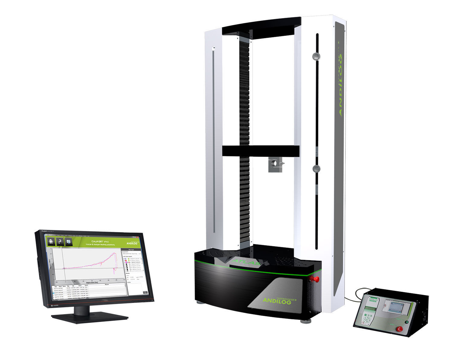 Peel testing machine - ATLAS II CC - ANDILOG Technologies - universal ...