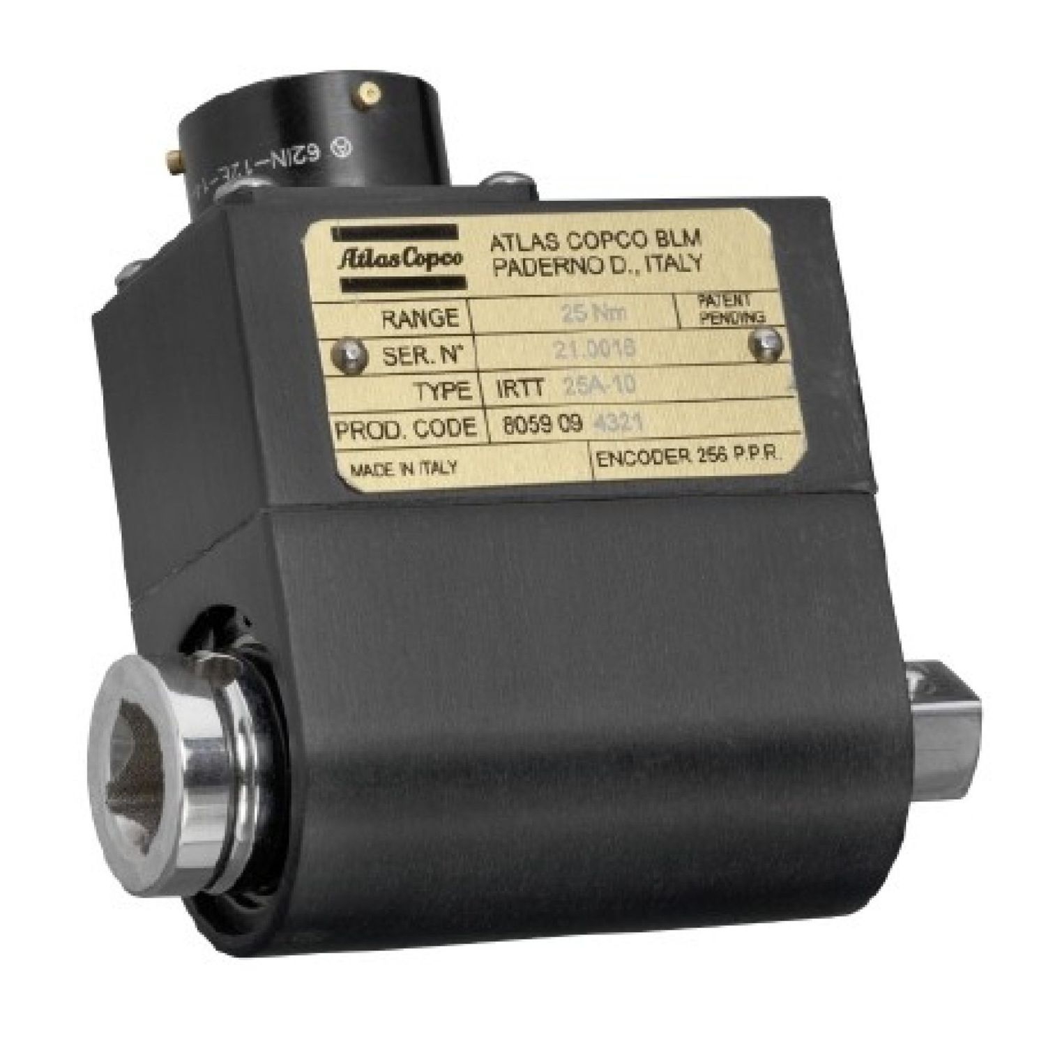 Rotary torque transducer - IRTT-B - Atlas Copco Tools - slip ring