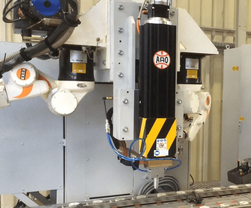 Spot welding head - ARO