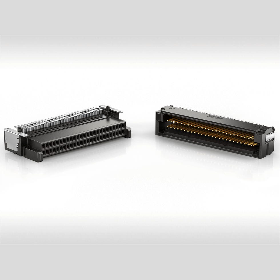 RF connector - MicroCon - ERNI Electronics - multipole / industrial ...