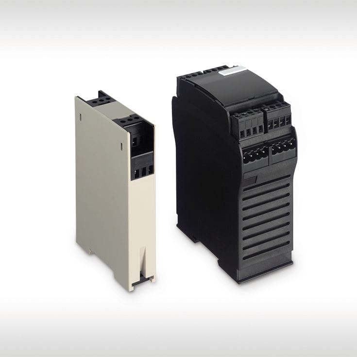 DIN rail enclosure - LDG series - ERNI Electronics - modular / ABS ...