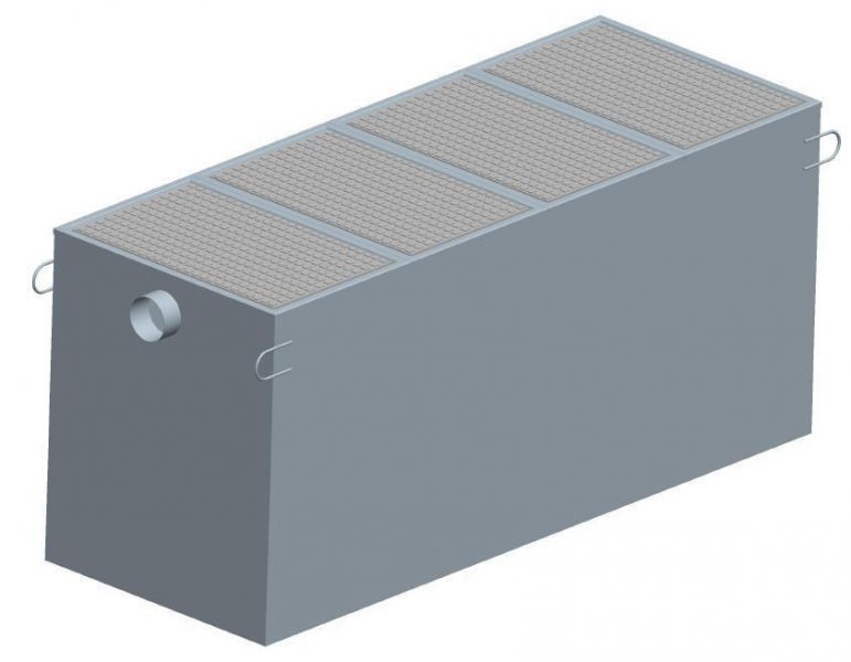 Oil separator - BIXAT - SIMOP INDUSTRIE - water / gravity / for wastewater treatment