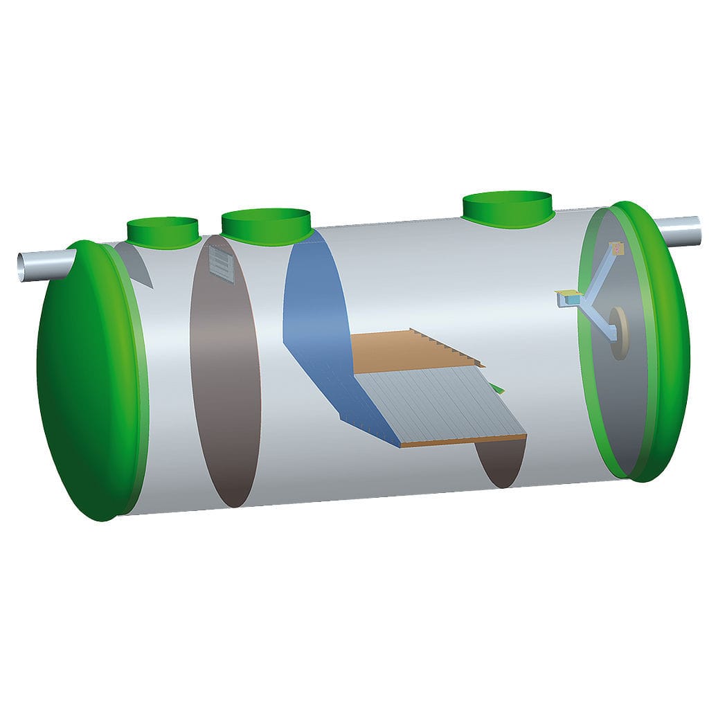 Wastewater decanter - 6736 - SIMOP INDUSTRIE - floating / horizontal
