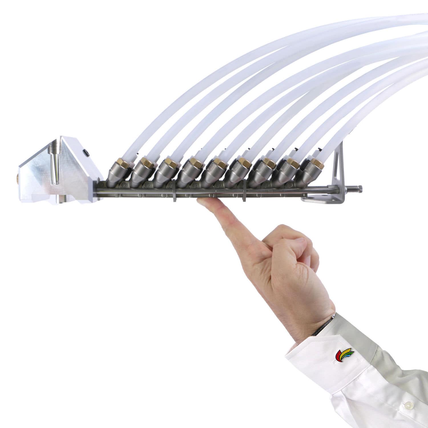 Painting robot color-changer block - CCV - SAMES KREMLIN