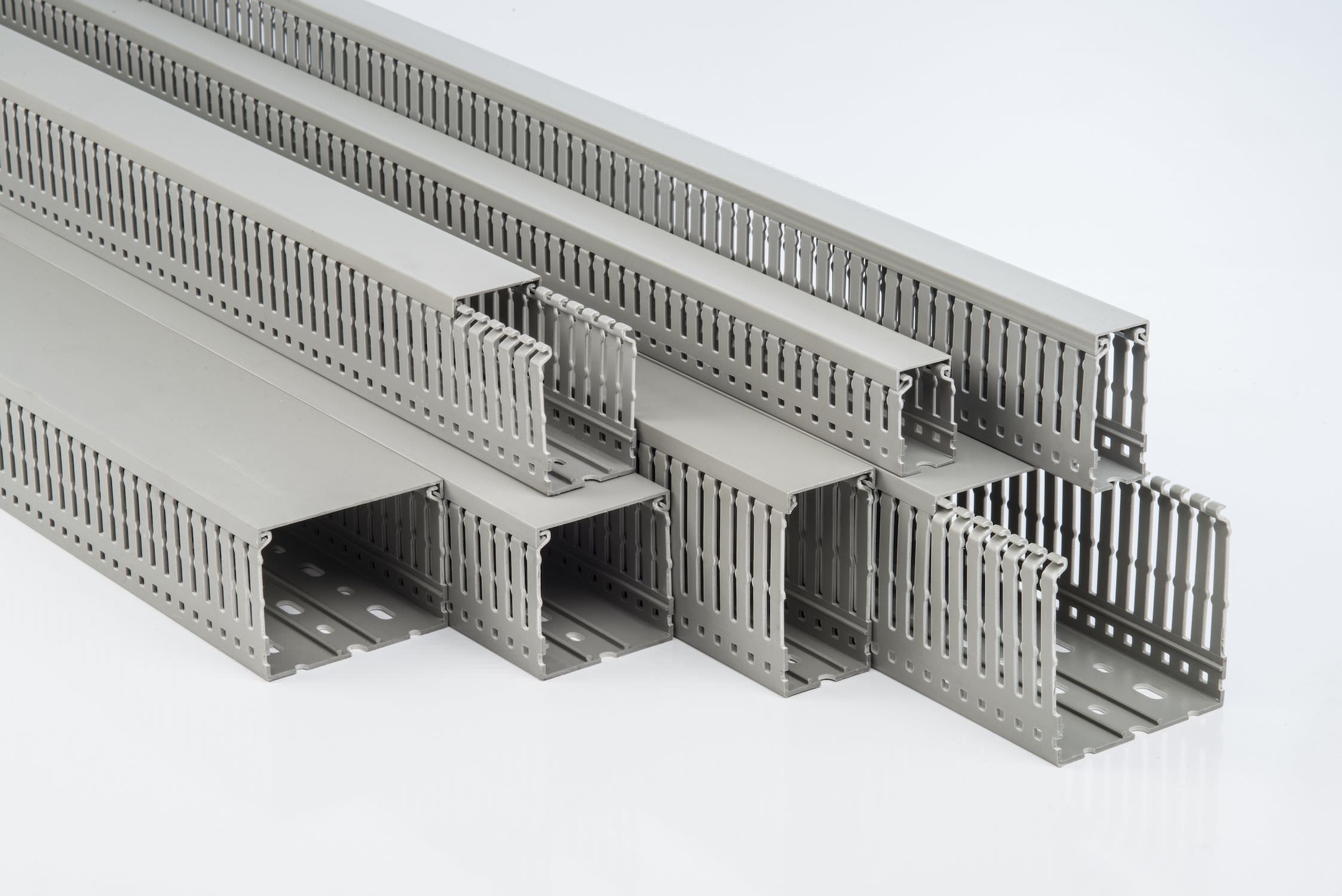 Cabling trunking - PDK Series - Plastim Electric - PVC / grooved