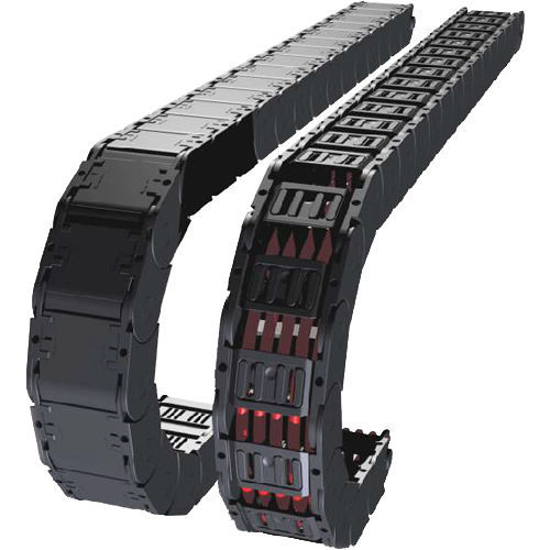 Openable drag chain - kolibri - HENNIG FRANCE - plastic / flexible ...