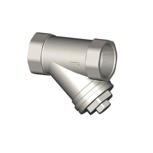 Y-strainer filter - F6140 - TECOFI - stainless steel / threaded