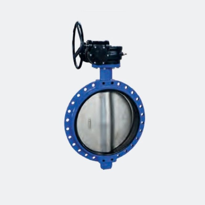 Butterfly valve - ACS - TECOFI - with handwheel / for control / large