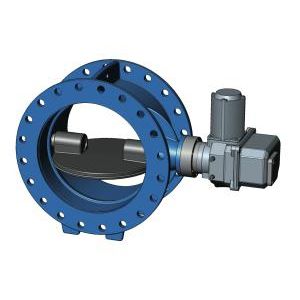 Butterfly valve - Tecwat VP-x04 series - TECOFI - electrically-actuated ...