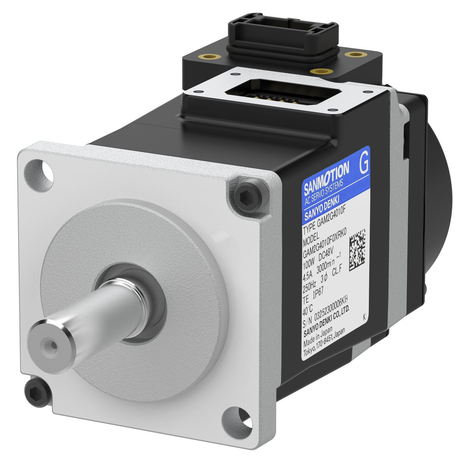 DC servo motor - SANMOTION G - SANYO DENKI EUROPE - 48 V / compact ...