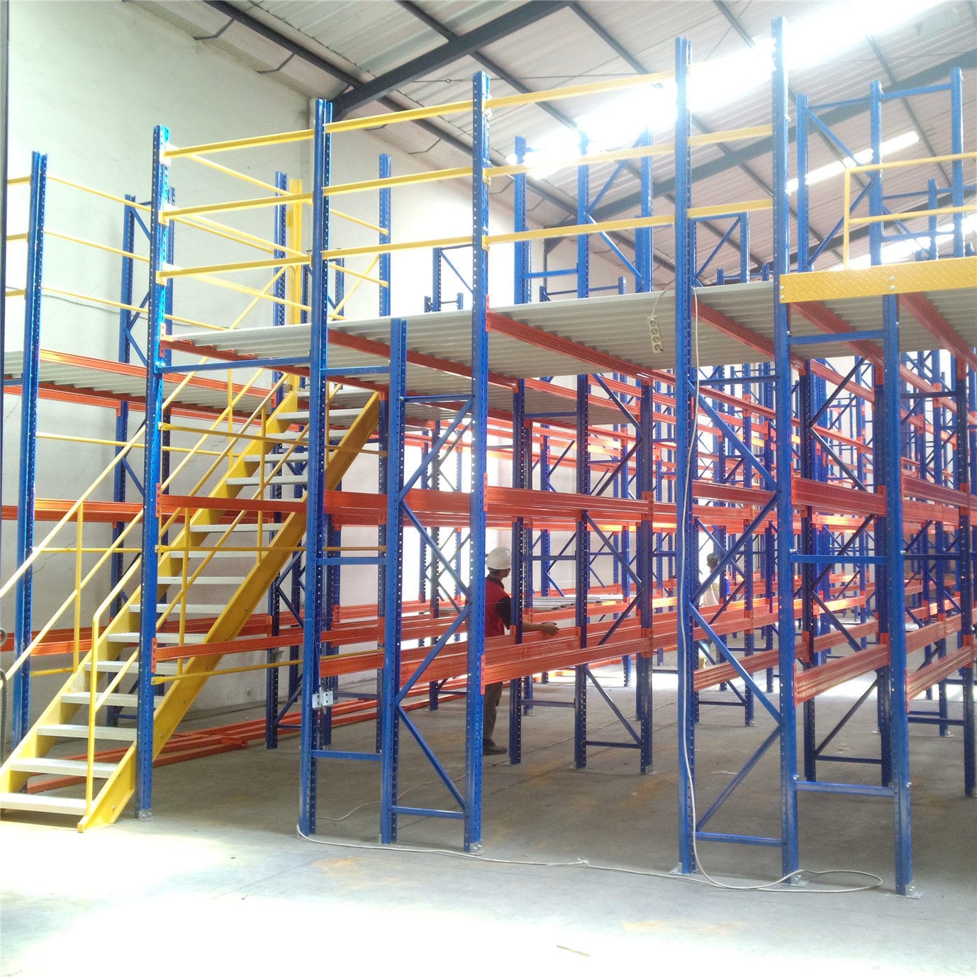 Multi-tier industrial mezzanine - ISO9001,ISO14001 - Jiangsu Union ...