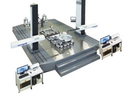 Dual horizontal arm coordinate measuring machine - Seagull - Accurate ...