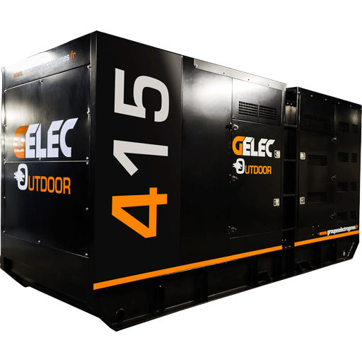 Outdoor generator set - 415YC - TRI-EURO 3 - GELEC ENERGY - diesel ...