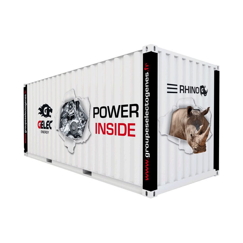 Diesel generator set - RHINO-1000YCE3 - GELEC ENERGY - three-phase ...