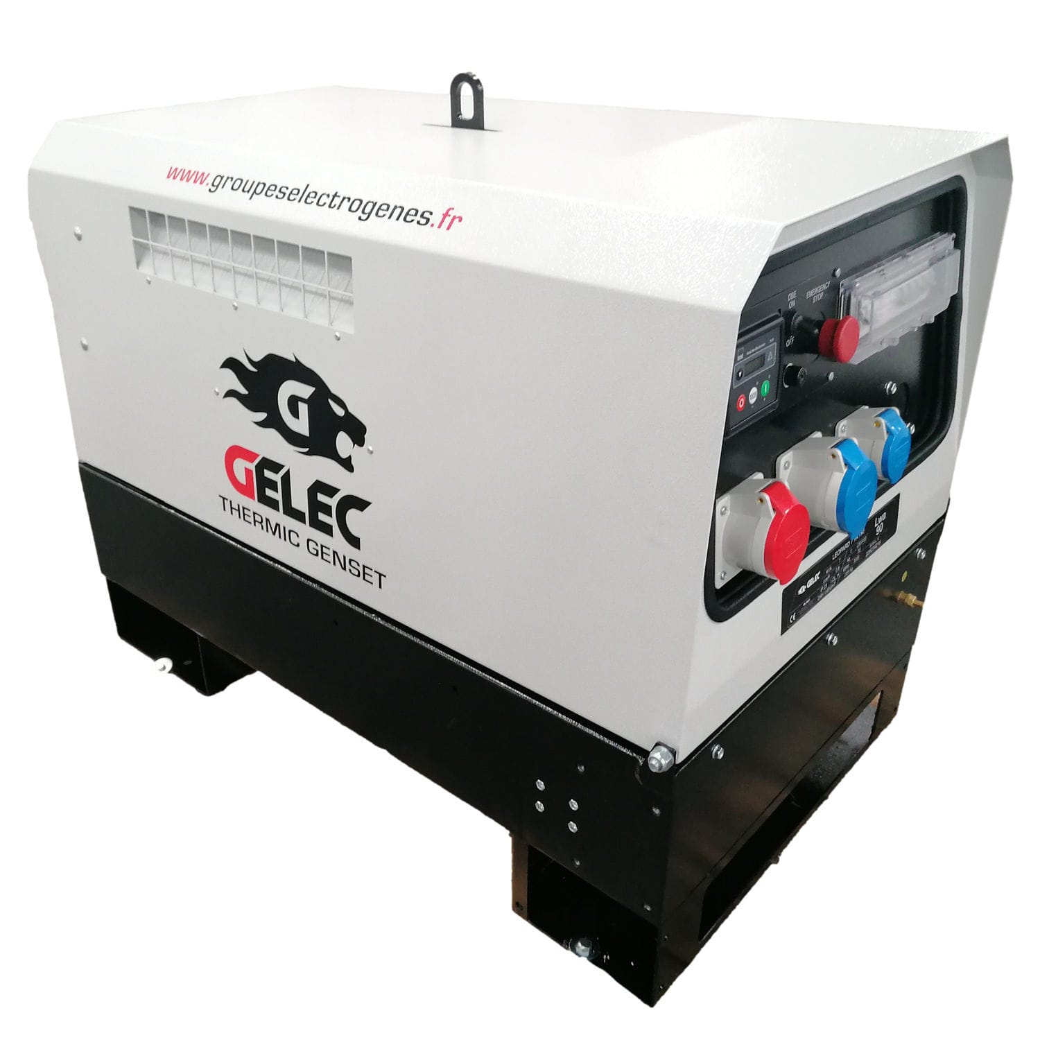 Diesel generator set - LEOPARD-7 - GELEC ENERGY - three-phase / 50 Hz ...