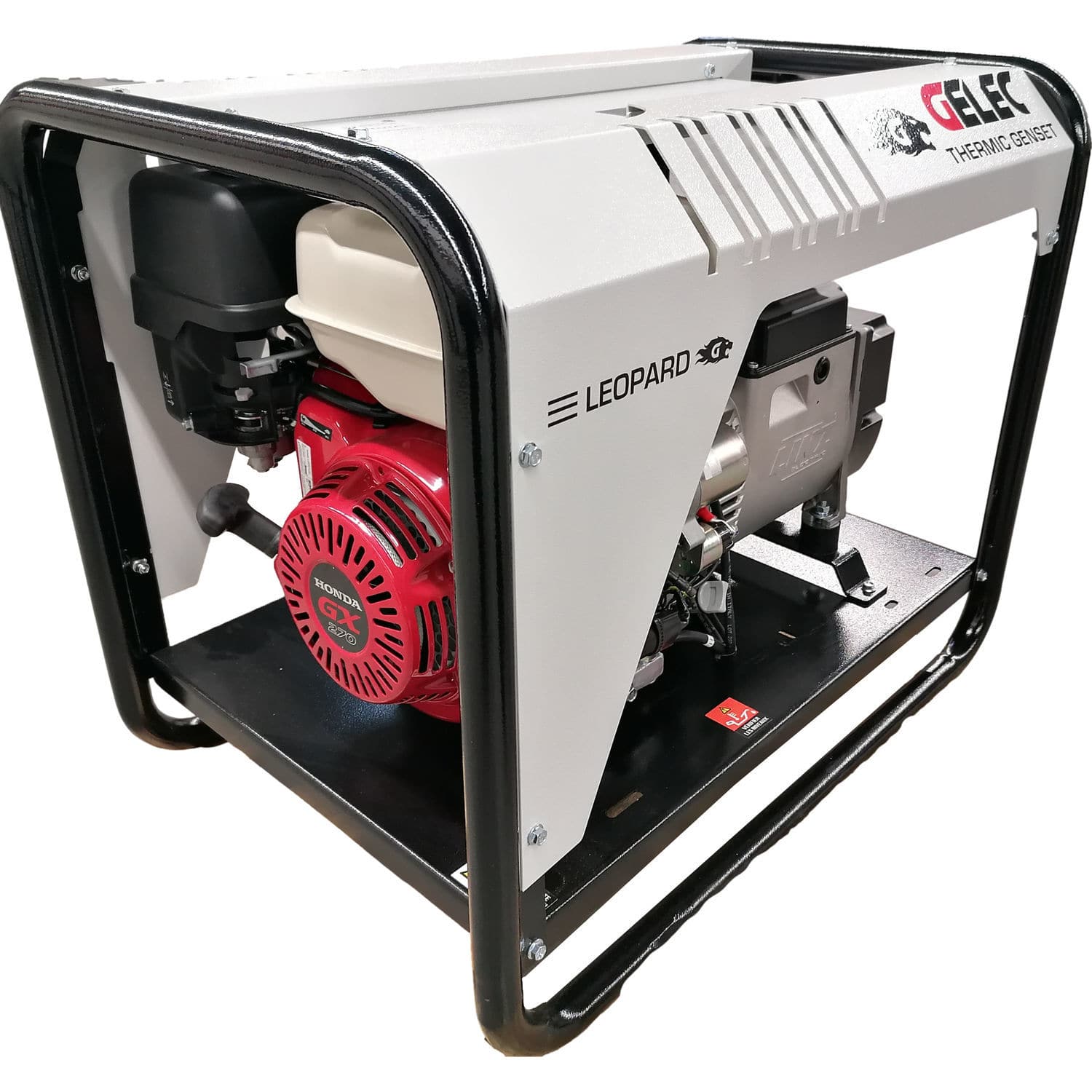 Gasoline engine generator set - LEOPARD-4,8-OPEN - GELEC ENERGY ...