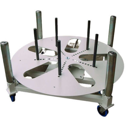 Coil unwinder - D323 - CLAVEL - for hoses / manual / for hydraulic ...