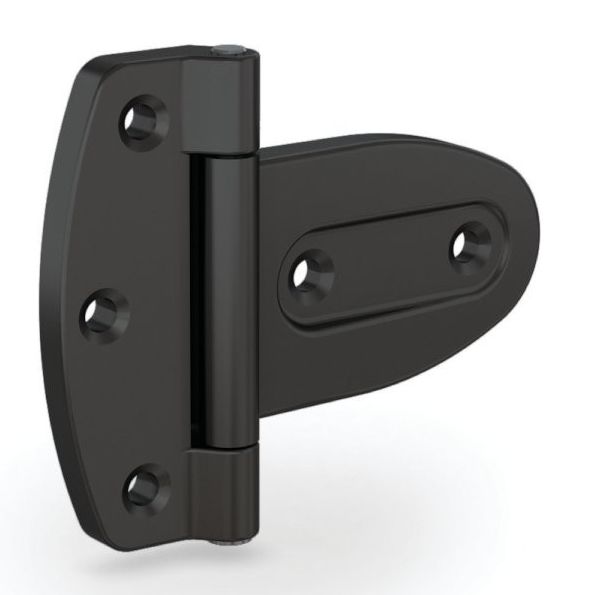 Polyamide hinge - 54-1-9000 - PINET INDUSTRIE - screw-in / 180° / for ...