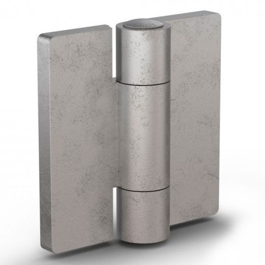 Corner hinge - 72-1-3346 - PINET INDUSTRIE - stainless steel / steel ...