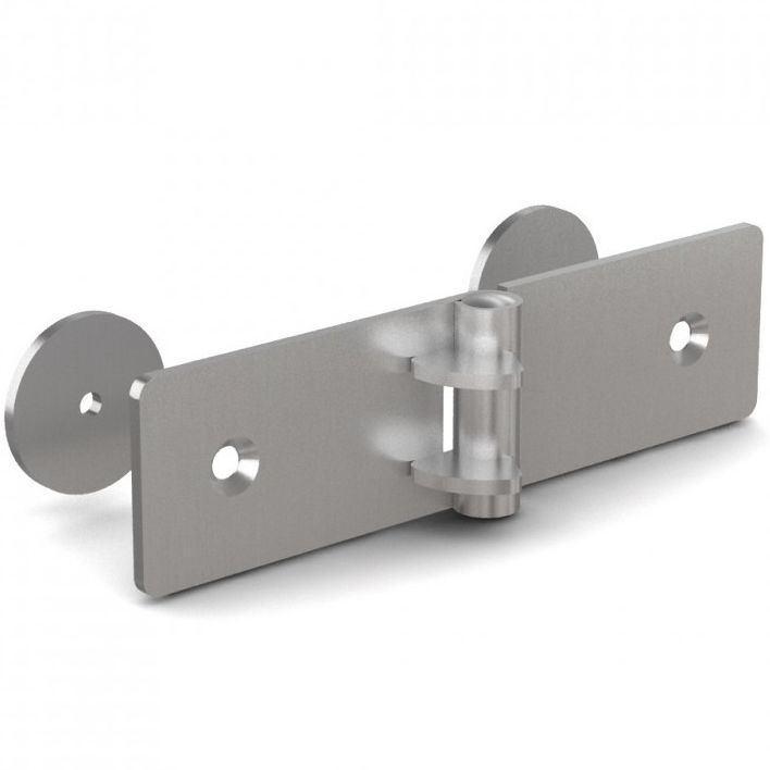 Edge-mounted hinge - 52-1-3840 - PINET INDUSTRIE - stainless steel ...