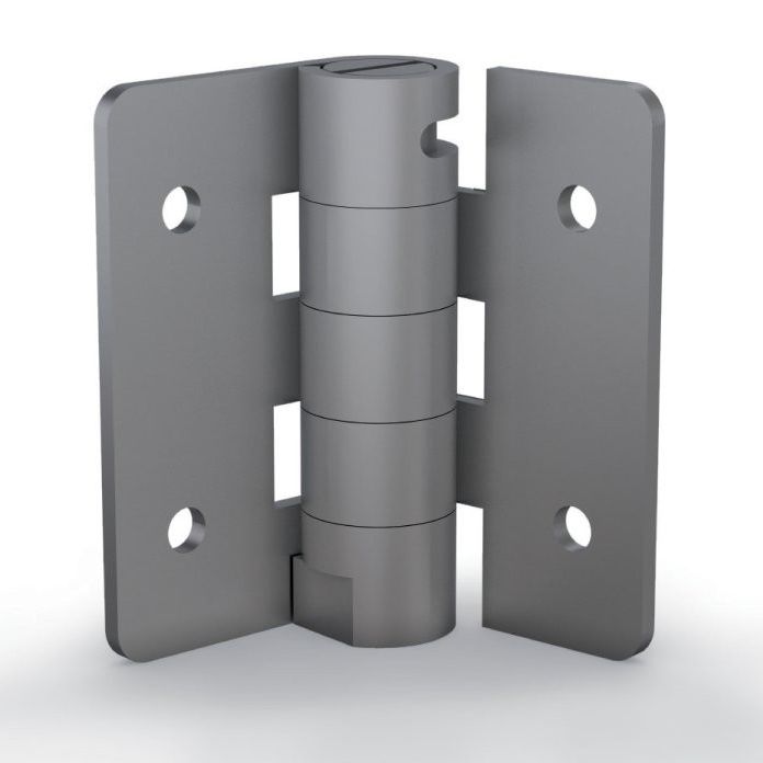 Spring hinge - 75-1-0003 - PINET INDUSTRIE - stainless steel / screw-in ...