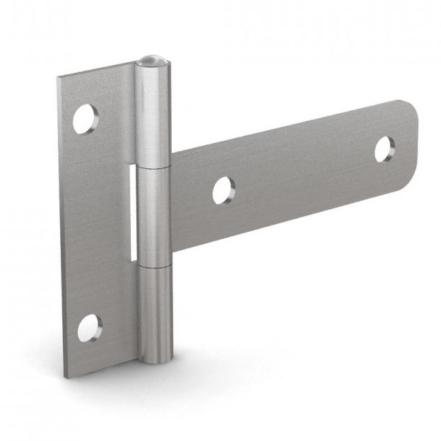 Butt hinge - 52-1-3877 - PINET INDUSTRIE - stainless steel / screw-in ...