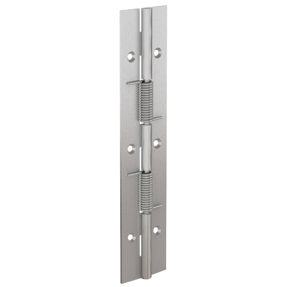 Spring hinge - 71-1-3803 - PINET INDUSTRIE - steel / stainless steel / 180°