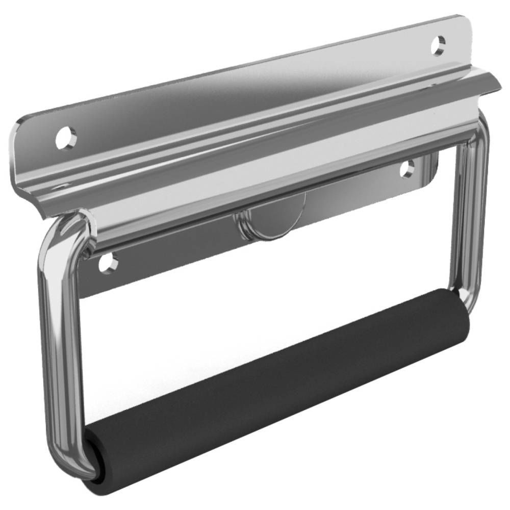 Spring-loaded handle - 19-7-3745 - PINET INDUSTRIE - pull / zinc-plated ...