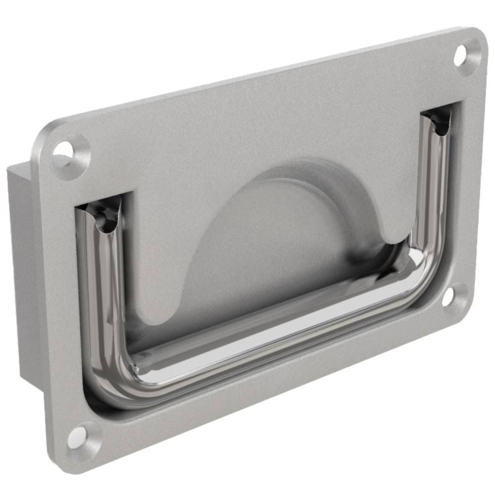 Flush handle - 19-7-3605 - PINET INDUSTRIE - chrome