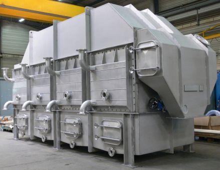 Fluidized bed dryer - COMESSA - conduction / gas / air