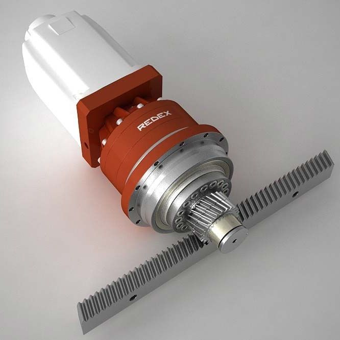 Planetary servo-gearbox - SRP series - REDEX Group - right angle / 200 ...