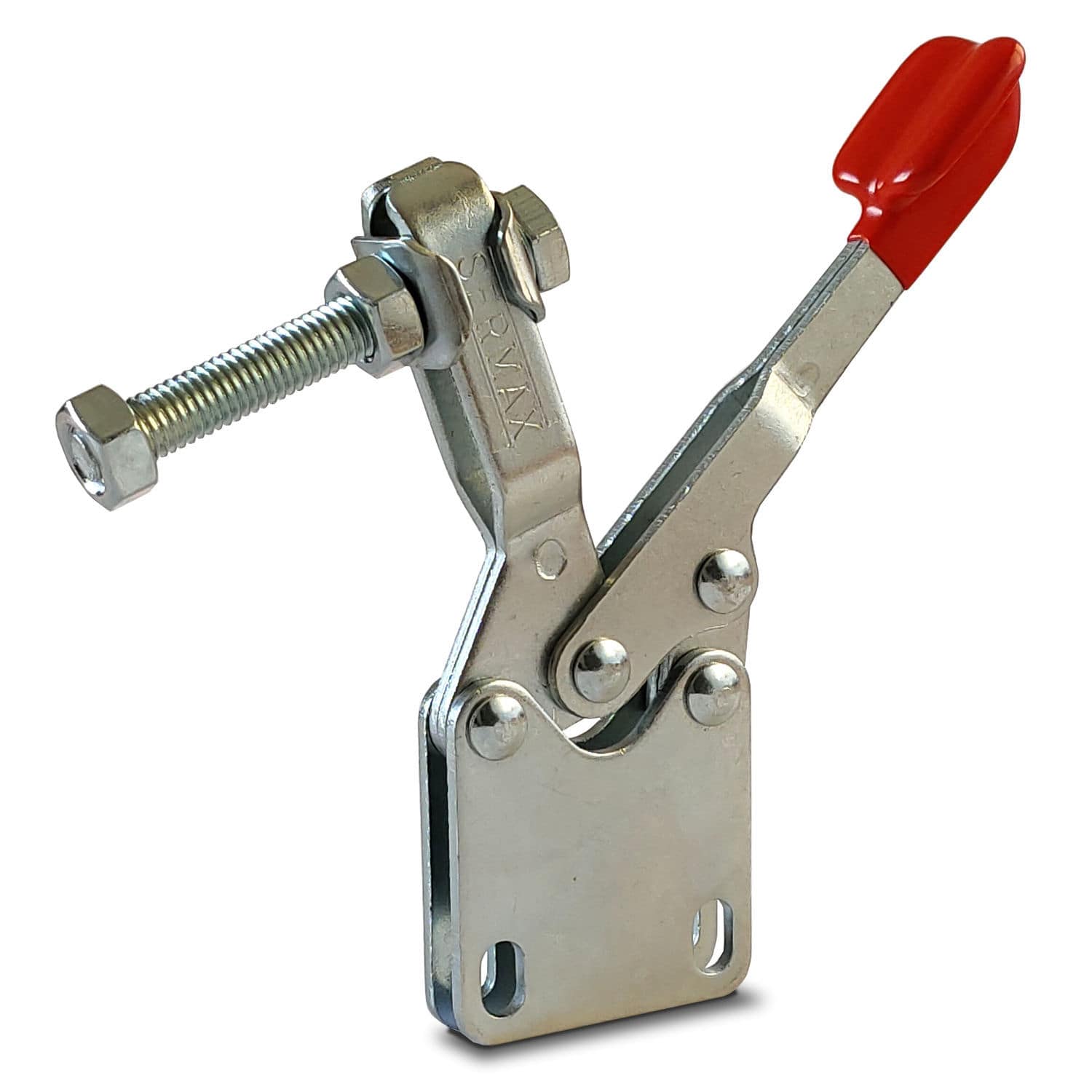 Vertical acting toggle clamp - SHP series - SERMAX - flange