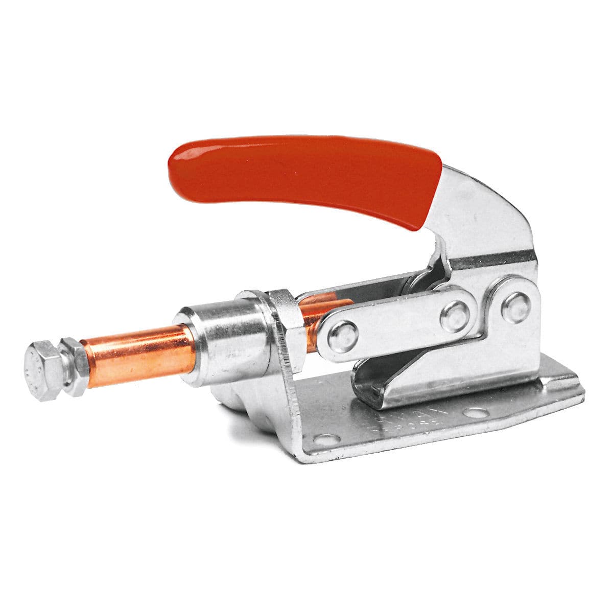Horizontal acting toggle clamp - H series - SERMAX - flange