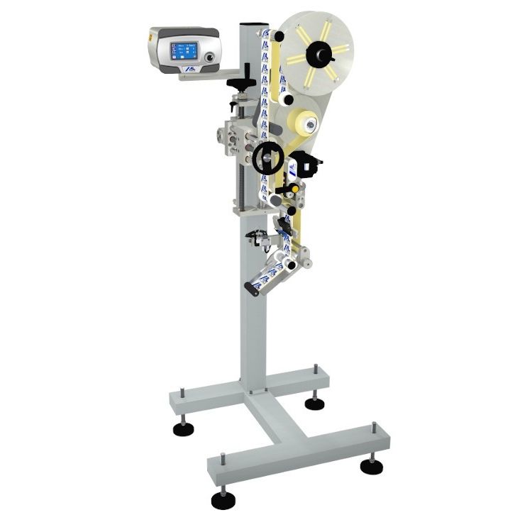Automatic label applicator - STOPPIL - carton / for self-adhesive ...